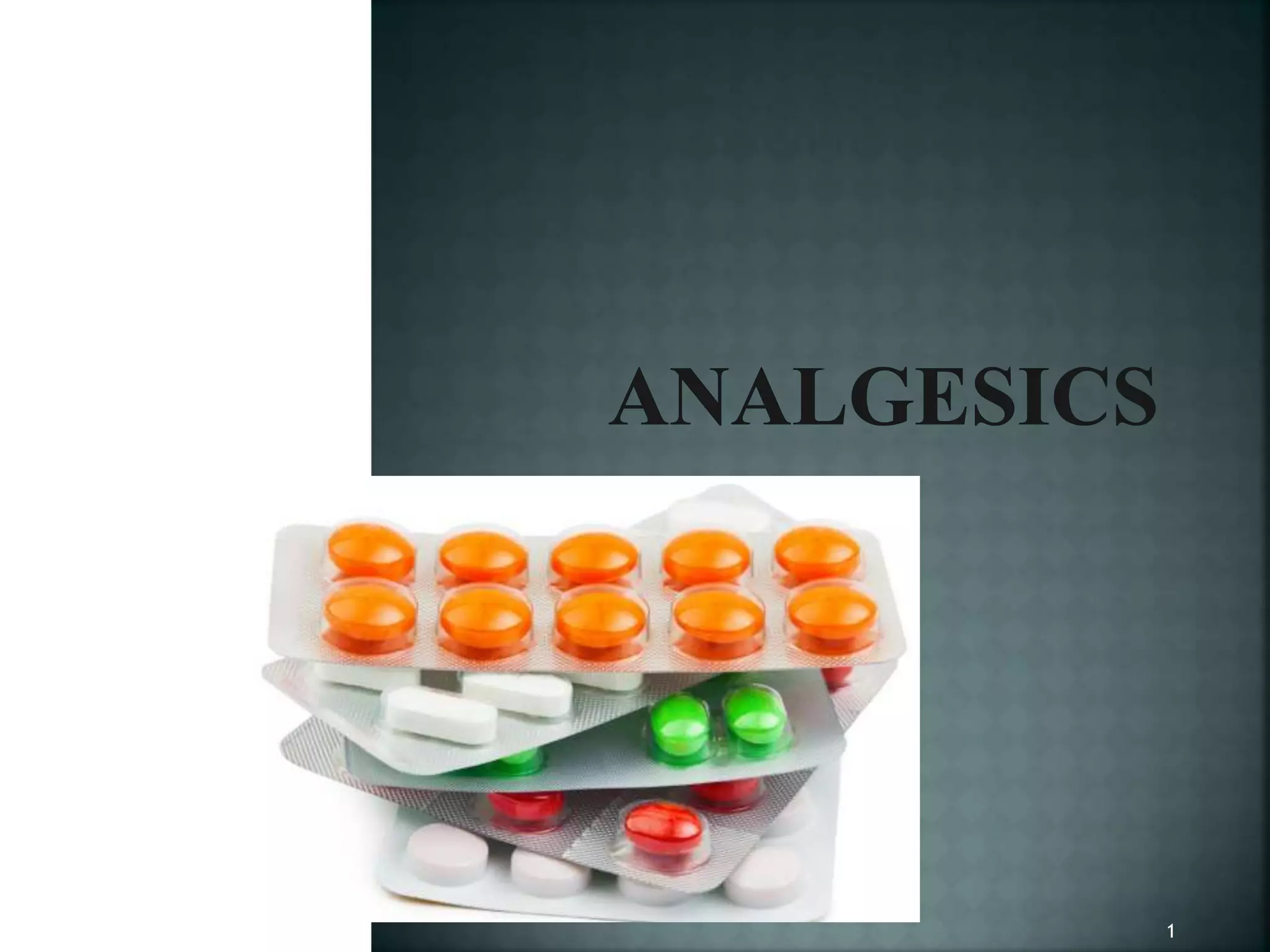 Analgesics | PPTX