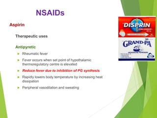 Analgesics - Nonsteroidal Anti-inflammatory (NSAIDs).pptx