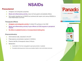 Analgesics - Nonsteroidal Anti-inflammatory (NSAIDs).pptx