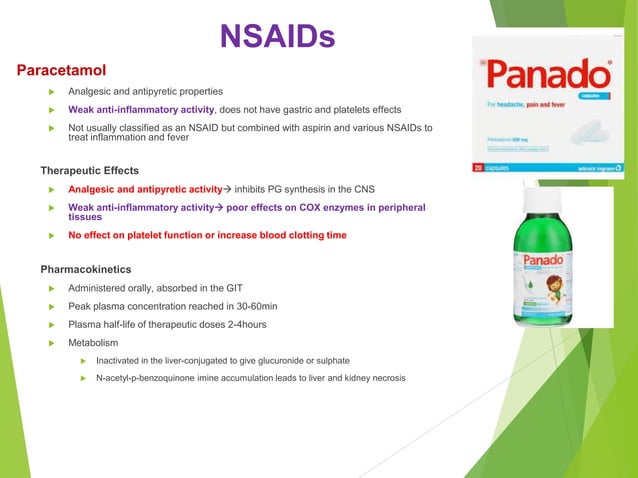 Analgesics - Nonsteroidal Anti-inflammatory (NSAIDs).pptx | Digestive Disorders | Diseases and ...