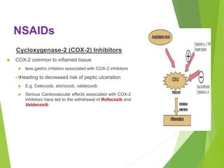 Analgesics - Nonsteroidal Anti-inflammatory (NSAIDs).pptx