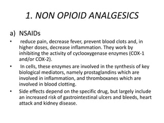 Analgesics | PPTX