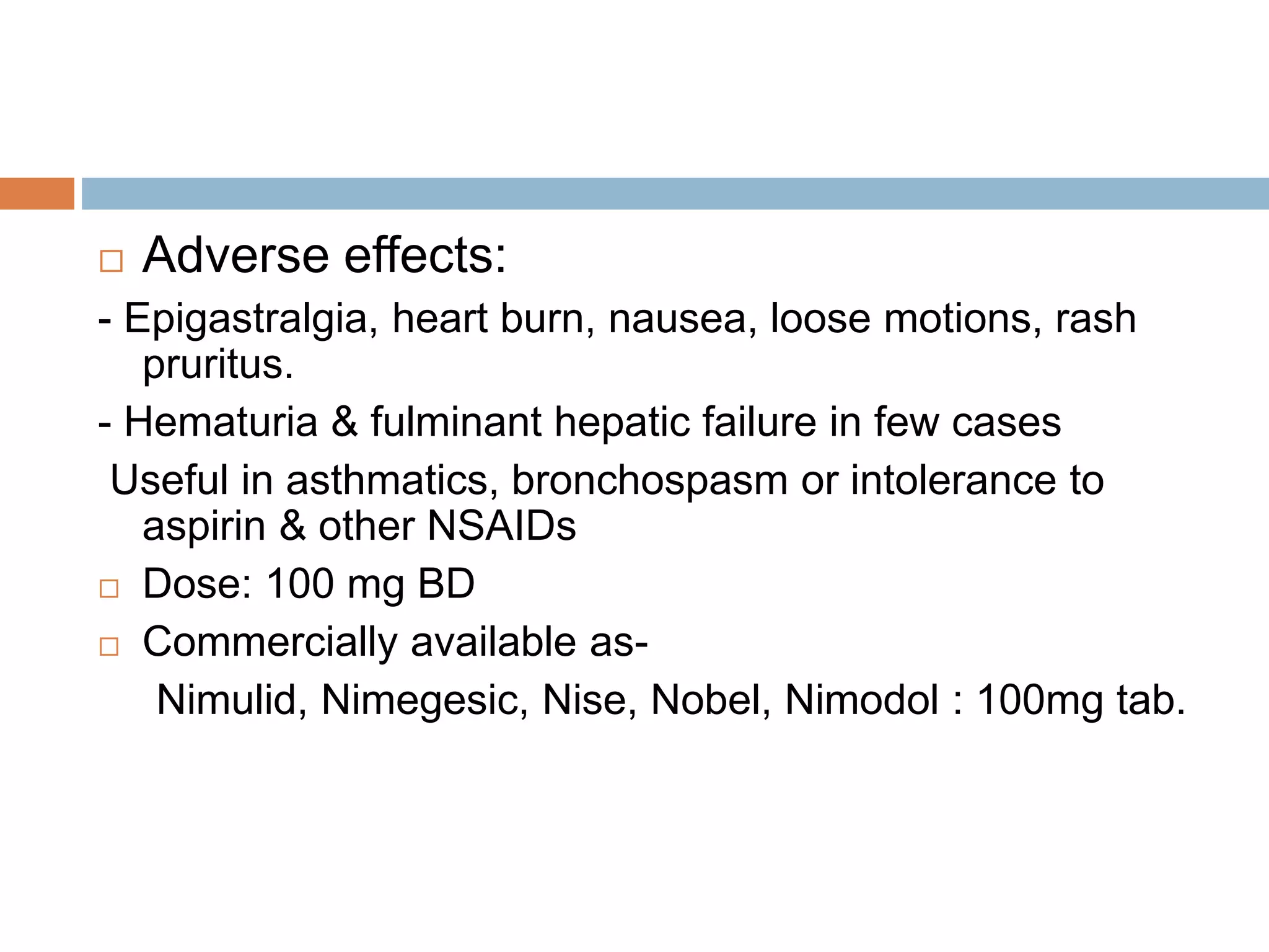 Analgesics and anti inflammatory drugs | PPTX