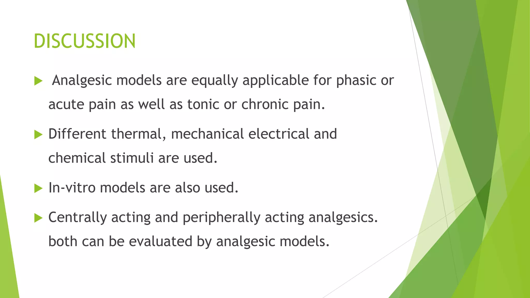 Analgesic screening methods | PPTX