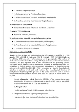 Analgesics drug word file | PDF