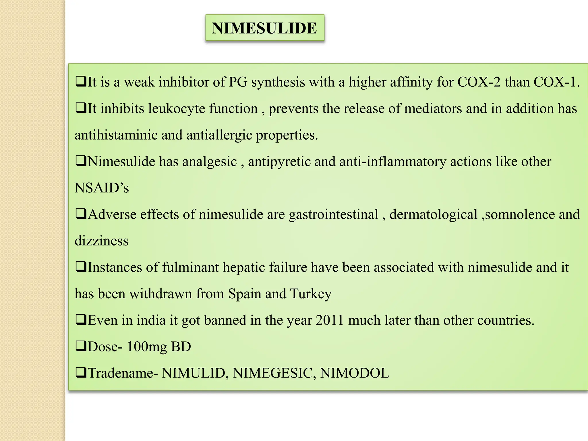ANALGESICS and its importance in dentistry | PPTX