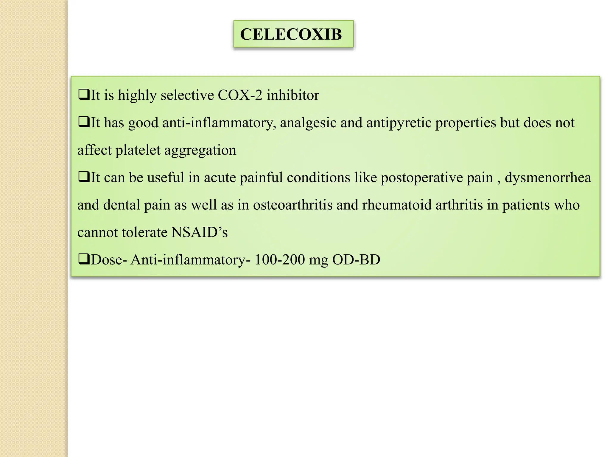 ANALGESICS and its importance in dentistry | PPTX