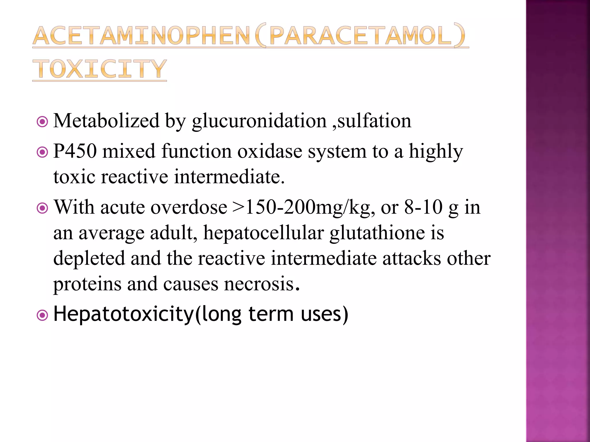 Toxicity of analgesic ,calcium channel blocker, and digoxin with ...