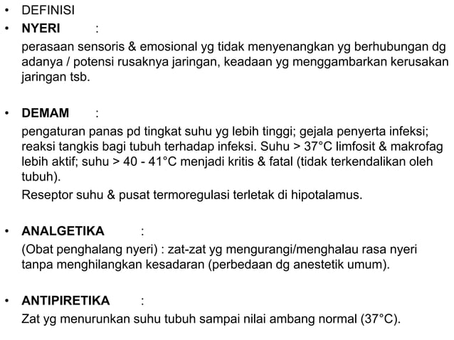 ANALGETIK_ANTIPIRETIK_OBAT ppt .ppt FARMASI | PPT