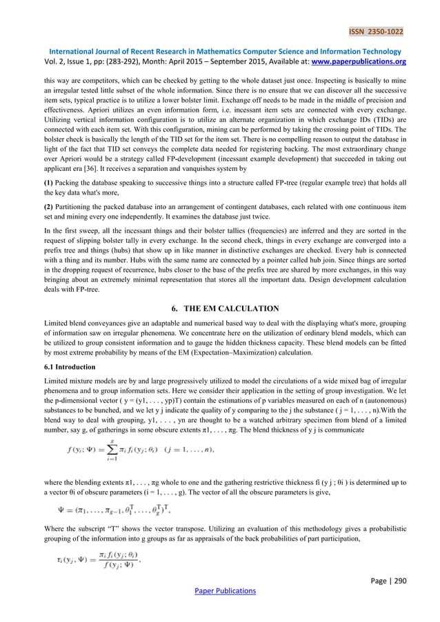 An Algorithm Analysis on Data Mining | PDF