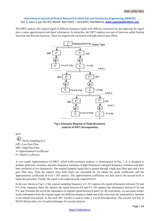 An Algorithm Based On Discrete Wavelet Transform For Faults Detection, Location and ...