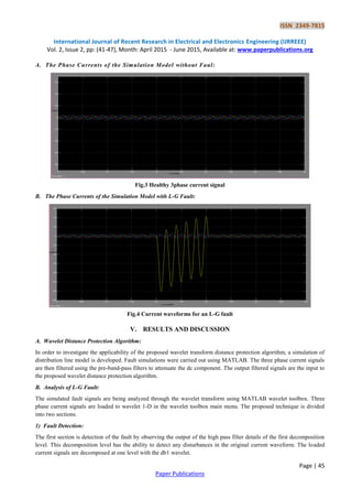 An Algorithm Based On Discrete Wavelet Transform For Faults Detection, Location and ...