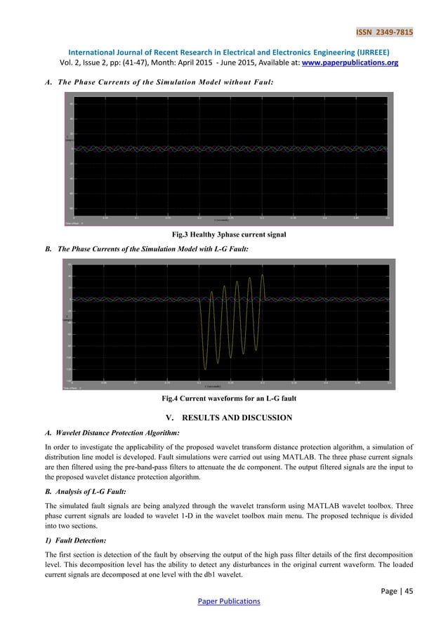 An Algorithm Based On Discrete Wavelet Transform For Faults Detection Location And