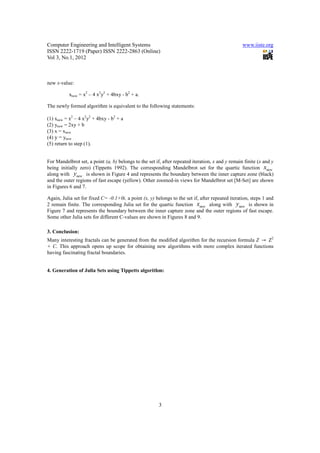 An algorithm for generating new mandelbrot and julia sets | PDF
