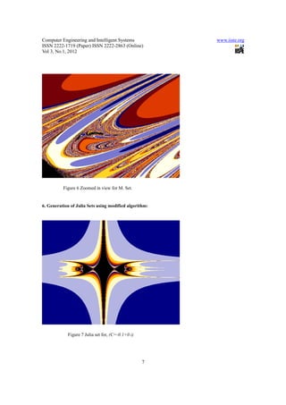 An algorithm for generating new mandelbrot and julia sets | PDF