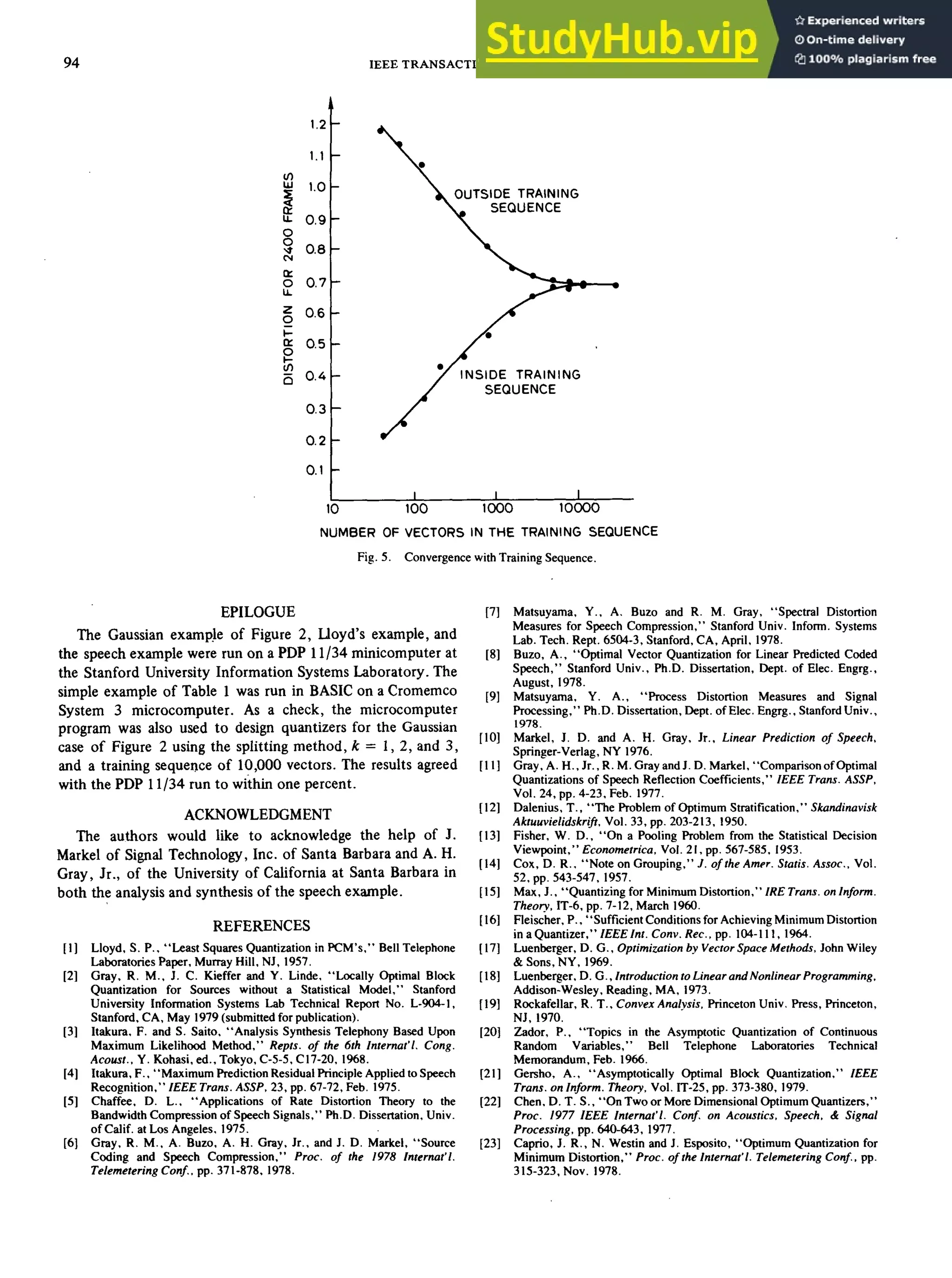 An Algorithm For Vector Quantizer Design | PDF
