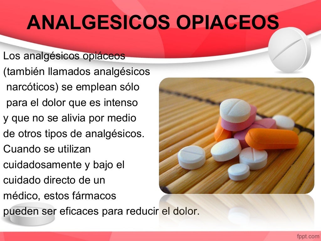 Analgésicos opiáceos diapositivas (1)