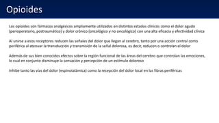 Analgésicos opioides | PPT