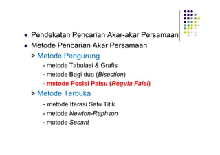 Analia Numerik Akar-akar persamaan Modul 13.pdf