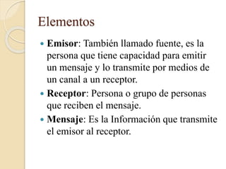 Procesos de comunicación | PPTX