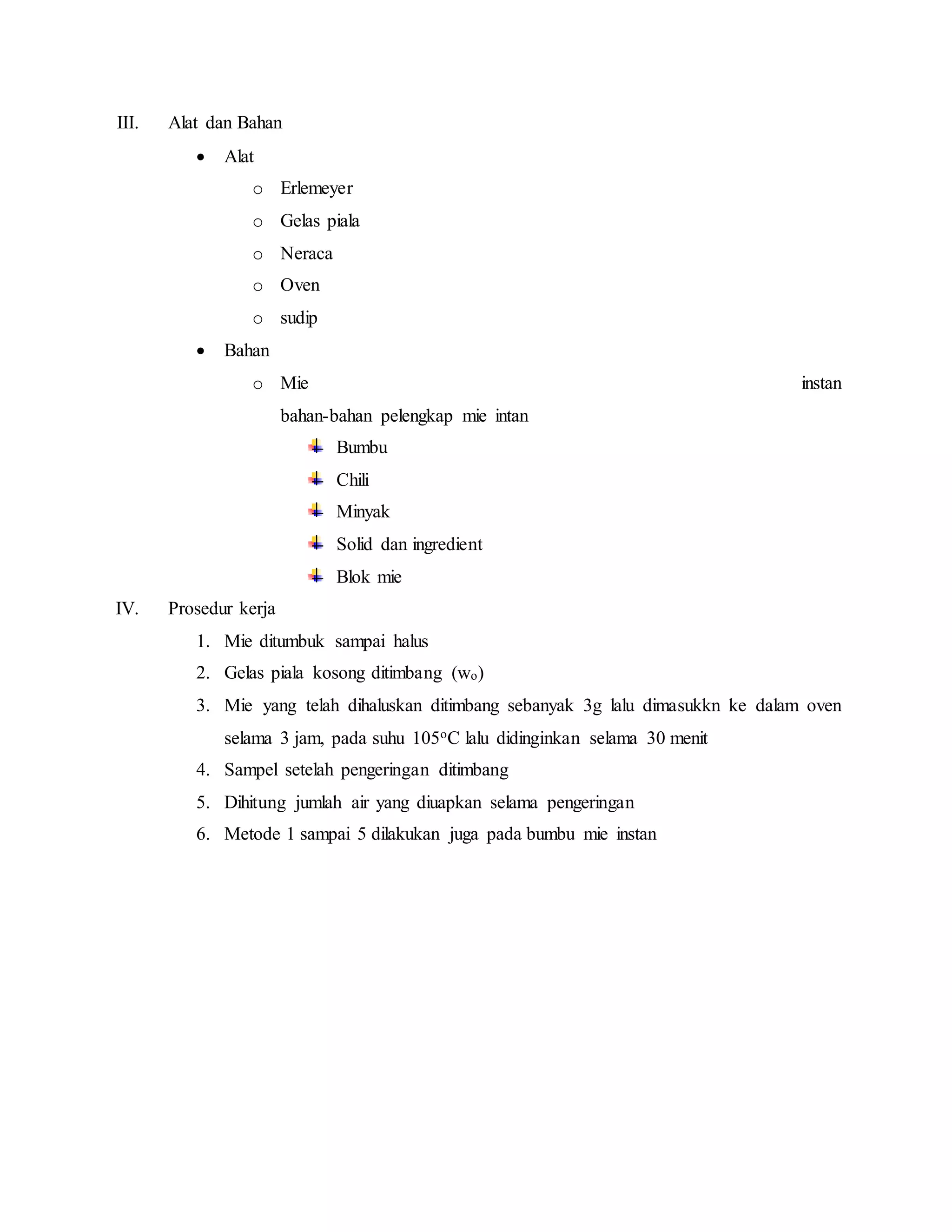 Analisa kadar-air-dengan-metode-oven | DOCX