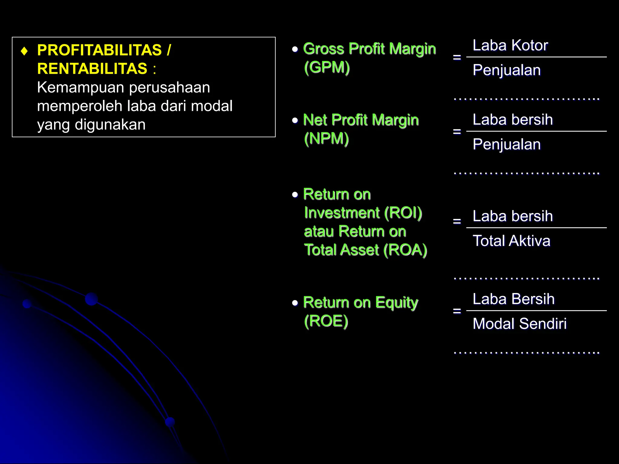 ANALISA LAPORAN KEUANGAN BENTUK-BENTUK ANALISIS LAPORAN KEUANGAN | PPT