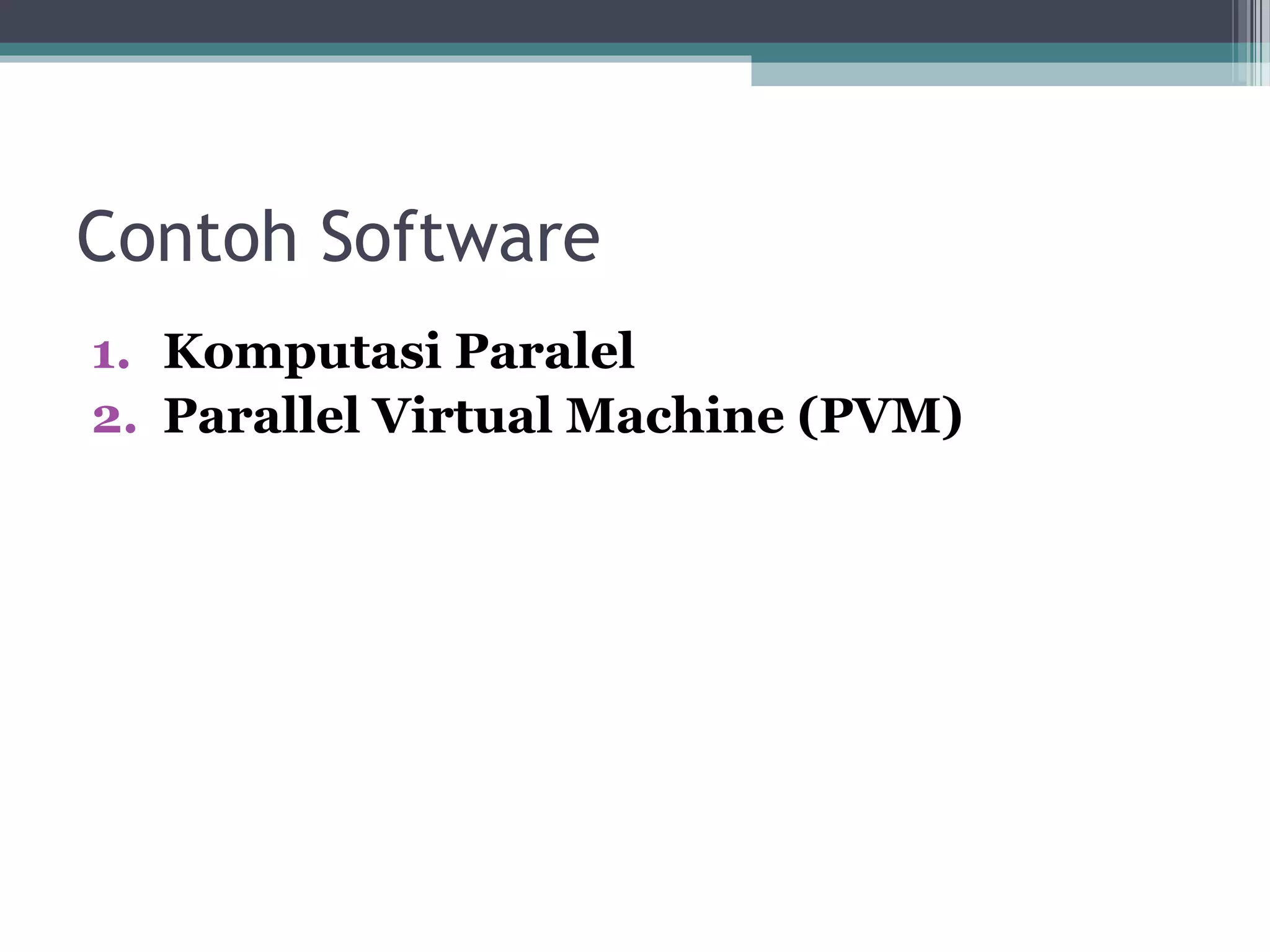 Analisa algoritma paralel | PPT