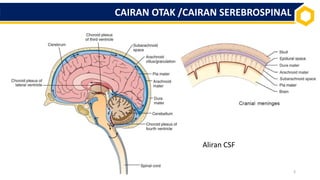 Pemeriksaan dan ANALISA CAIRAN Liquor Cerebro Spinal 1.pptx