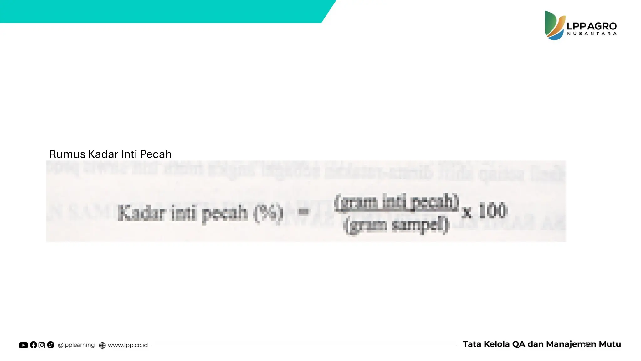 Analisa dan Pengendalian Mutu minyak kelapa sawit | PPT