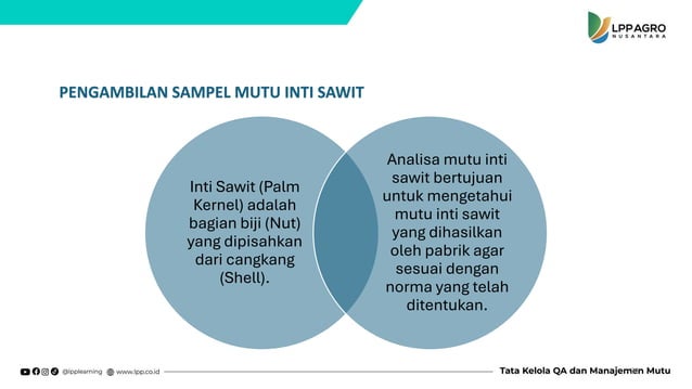 Analisa dan Pengendalian Mutu minyak kelapa sawit | PPT