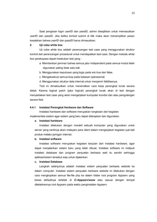 Analisa dan perancangan hp 1 | PDF