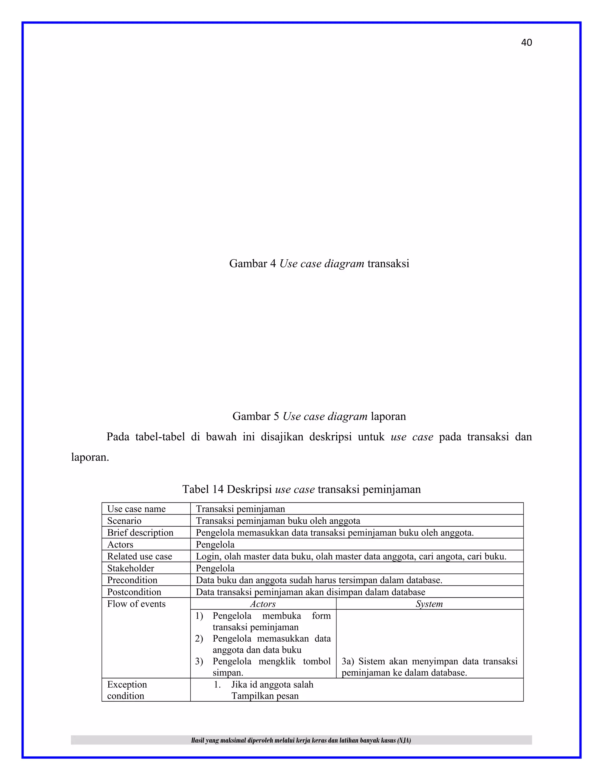 Analisa dan perancangan sistem uml | DOC