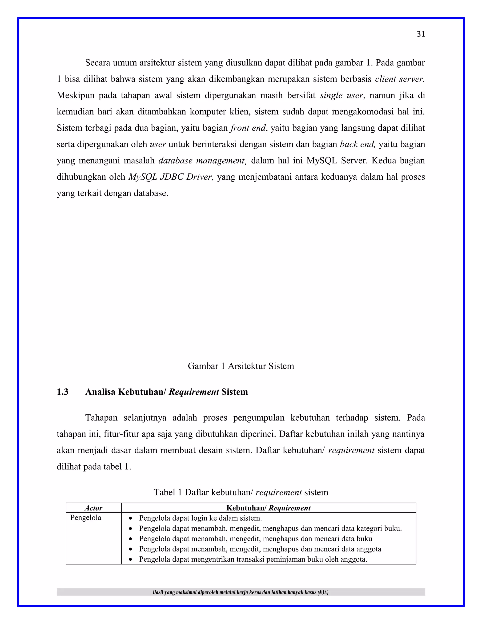 Analisa dan perancangan sistem uml | DOC