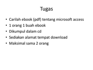 Analisa dan perancangan sistem 01 pengantar analisa dan perancangan sistem | PPTX