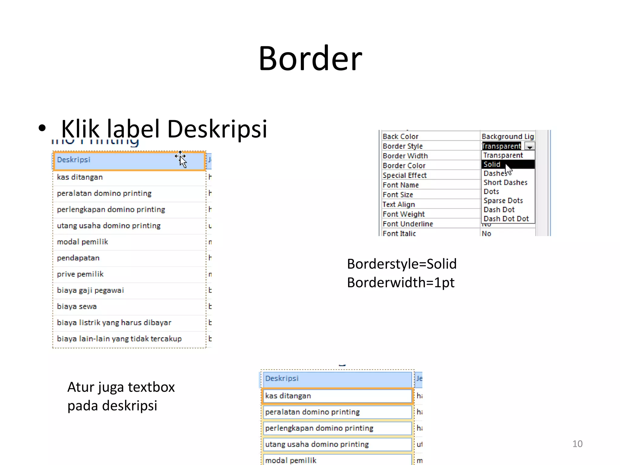 Analisa dan perancangan sistem 07 report | PPTX