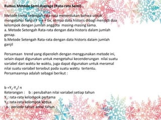 Analisa data berkala_dengan_metode_semi | PPTX