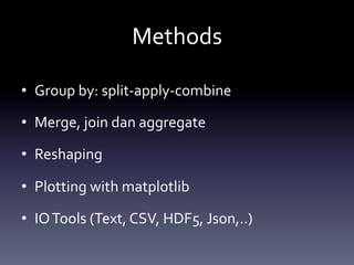 Analisa data di python dengan pandas | PDF