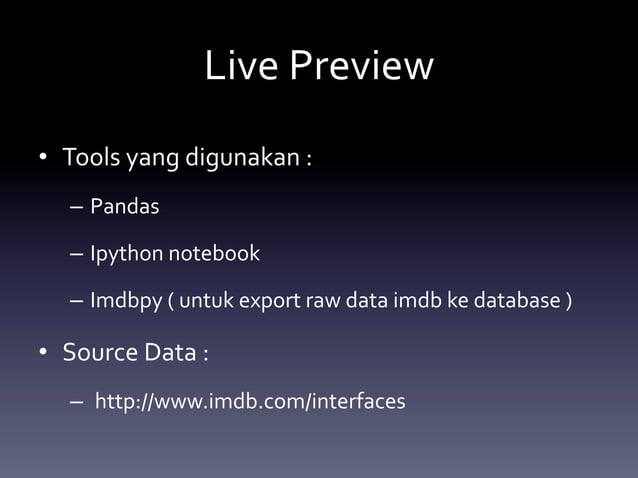 Analisa data di python dengan pandas | PDF