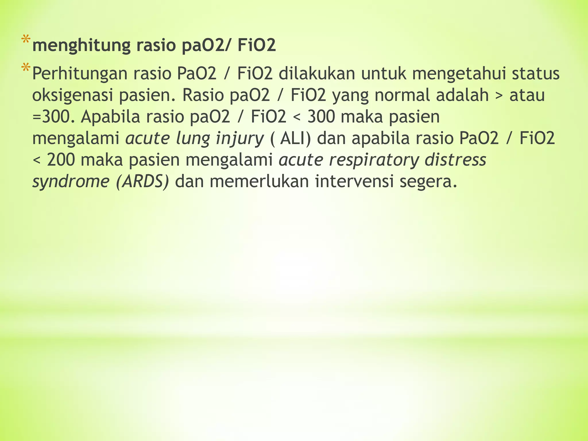ANALISA GAS DARAH.ppt