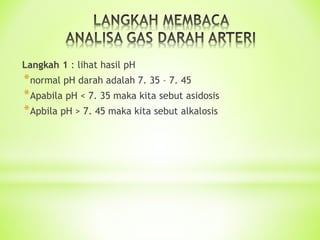 ANALISA GAS DARAH.ppt