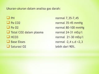 ANALISA GAS DARAH.ppt