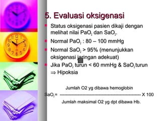 Analisa gas darah arteri | PPT