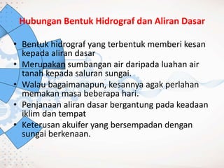 Analisa hidrograf | PPTX