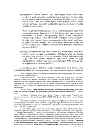 Analisa hukum kritis ayat lantai rumah | PDF