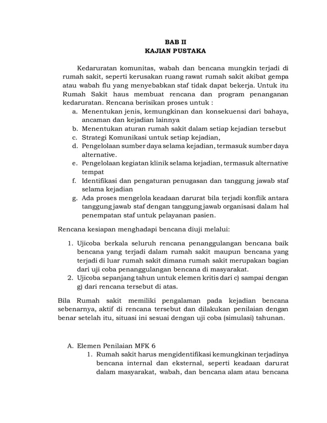 Analisa hva rs 2 | DOCX