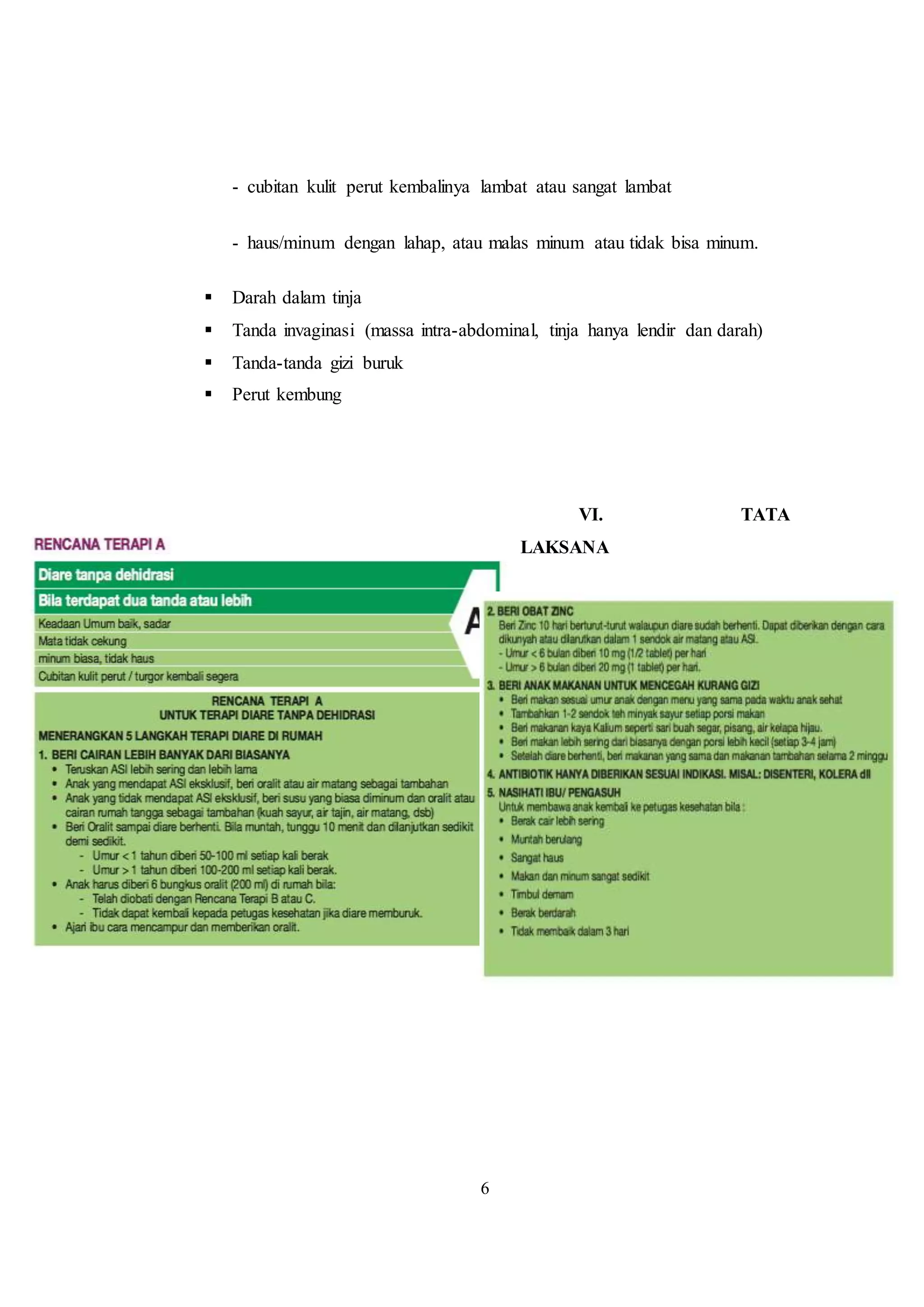 BAB III Case Report diare Akut Dehidrasi Ringan Sedang | PDF