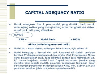 Analisa Kinerja Bank | PPT
