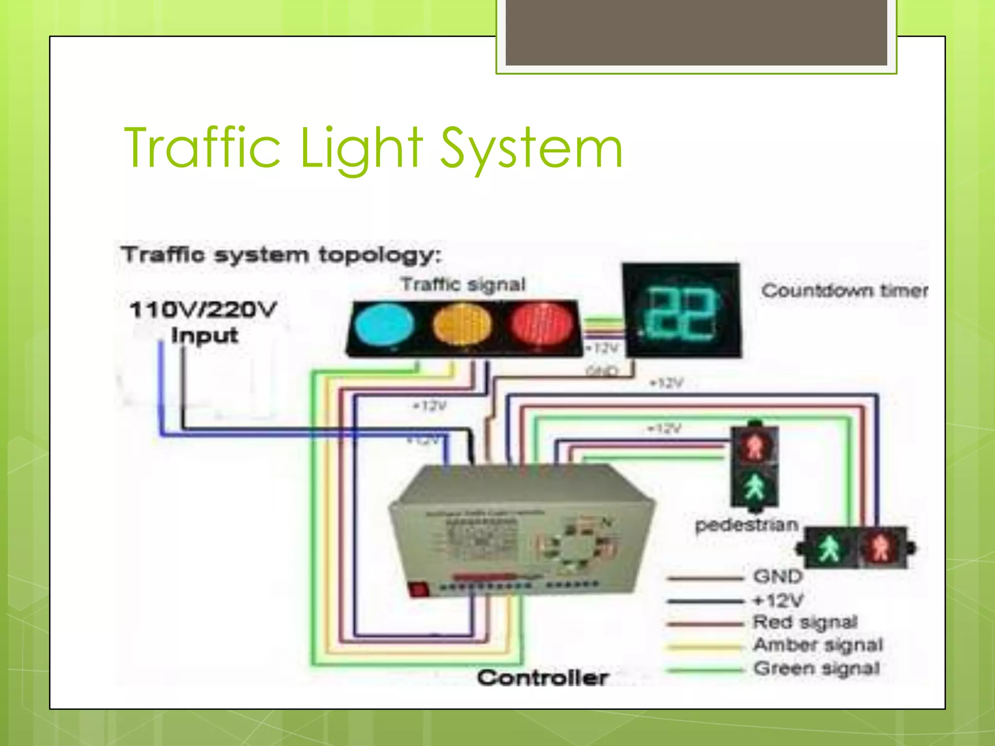 Analisa komponen penyusun rangkaian traffic light system | PPTX
