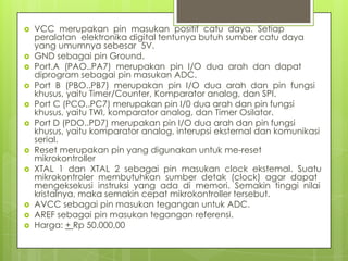 Analisa komponen penyusun rangkaian traffic light system | PPTX