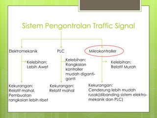 Analisa komponen penyusun rangkaian traffic light system | PPTX